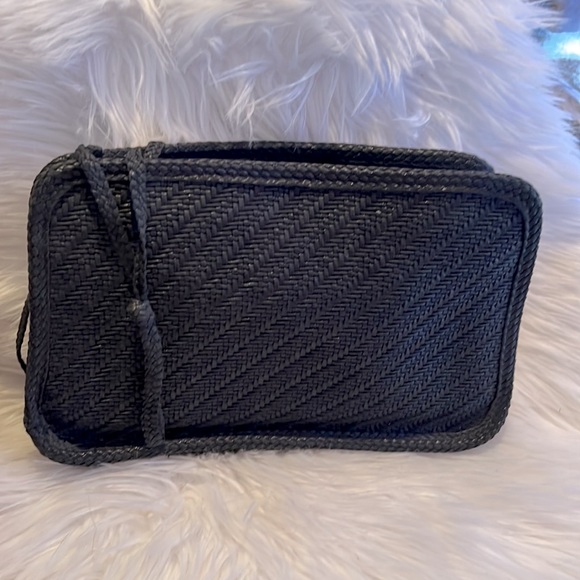 barbara bolan | Bags | Vintage Italian Leather Barbara Bolan Woven Bag ...